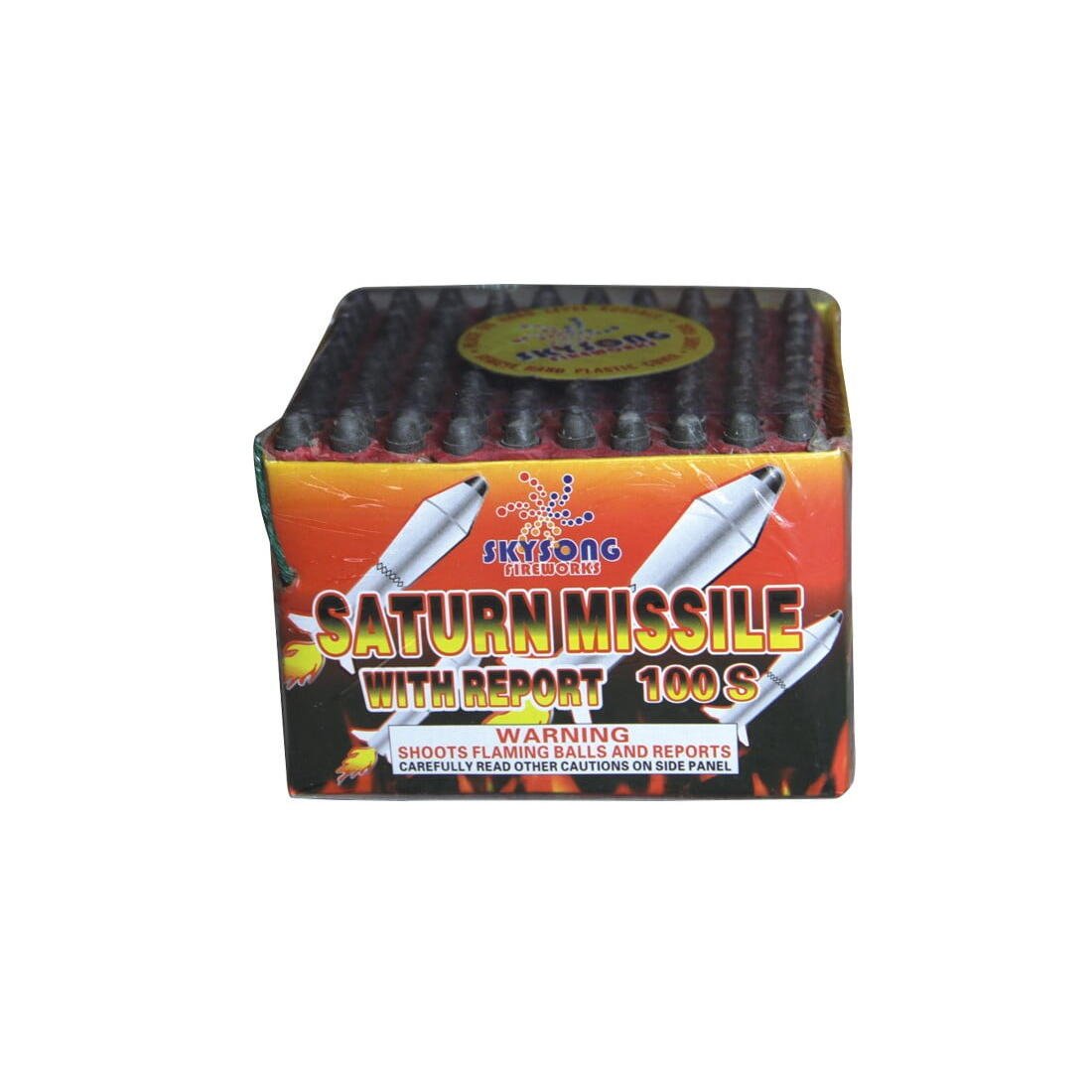 100 Shots Saturn Missile Battery - Skysong Fireworks