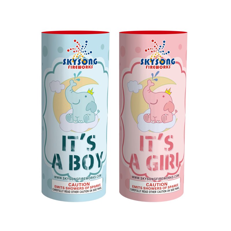 Handheld Neon Cone Fountain - Skysong Fireworks