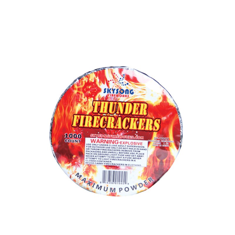 Super Red Celebration Crackers - Skysong Fireworks